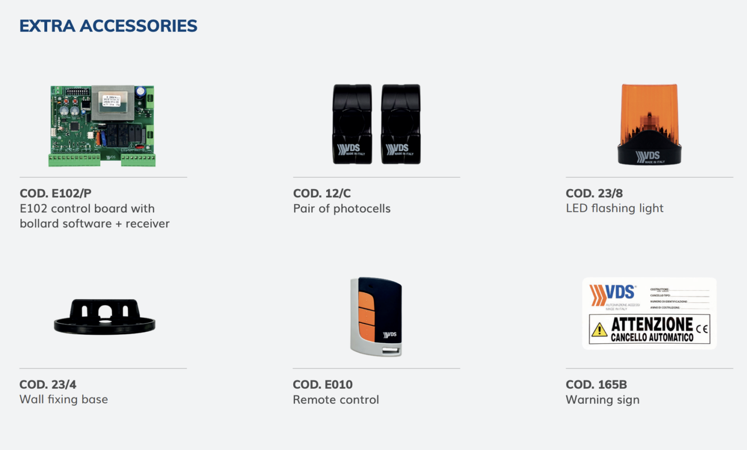 MOLE - Hydraulic column bollard | VDS Automation